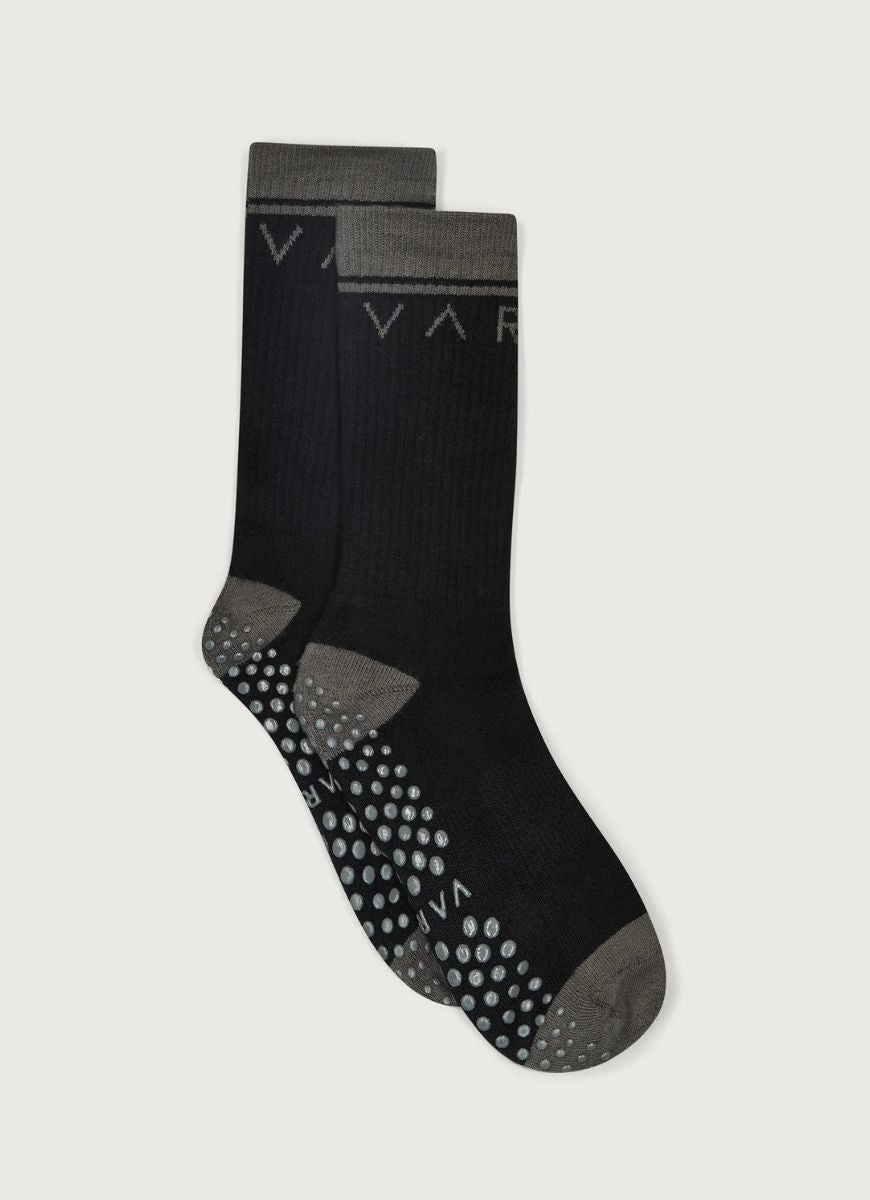 Varley | Kendrick Grip Sock (Phantom) | relevé